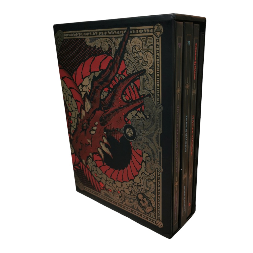 WOTC D&D 5TH EDITION CORE RULEBOOK GIFT SET (limited edition) - Own4Less